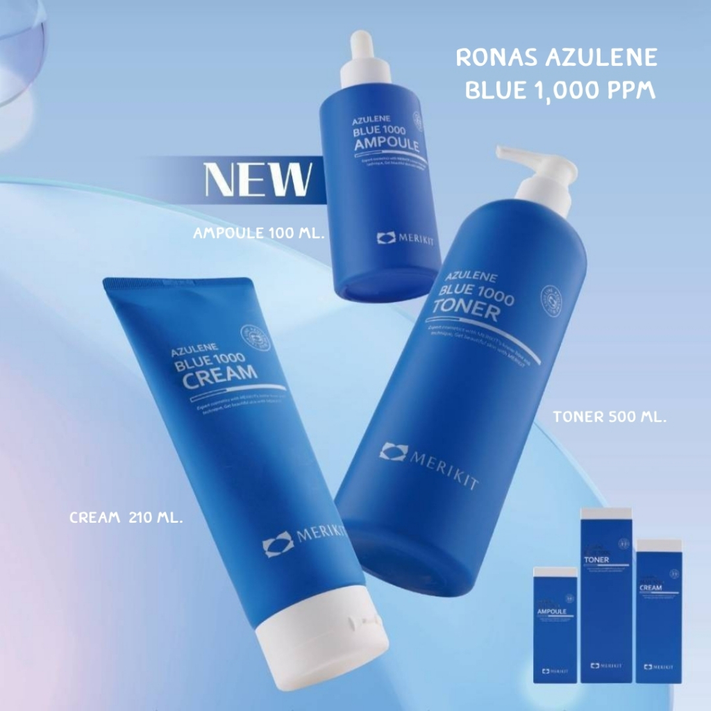 Ronas Azulene Blue 1,000 ppm นวัตกรรมใหม่ในการดูแลผิว ต้านการอักเสบ ...