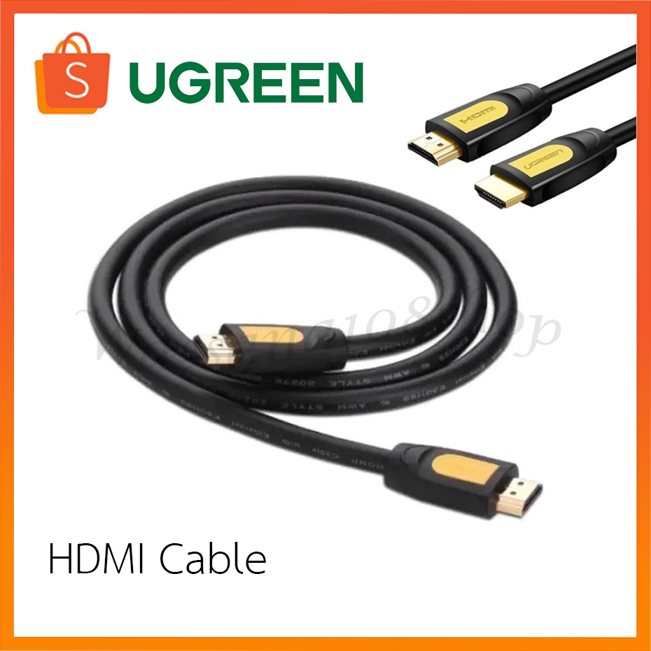 UGREEN Round HDMI Cable ความยาว 10/15/20 เมตร -Double Colors Yellow | Shopee Thailand