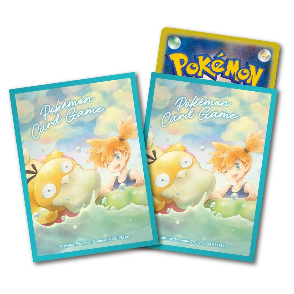 [Pokemon Japan] Sleeve - Kasumi & Kodak ลิขสิทธิ์แท้ Pokémon Center สล ...