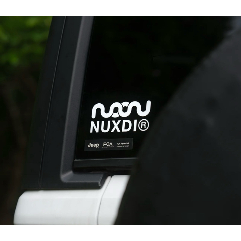 ️พร้อมส่ง ️🇯🇵NUXDI NU LOGO STICKER CUTTING M🇯🇵 | Shopee Thailand