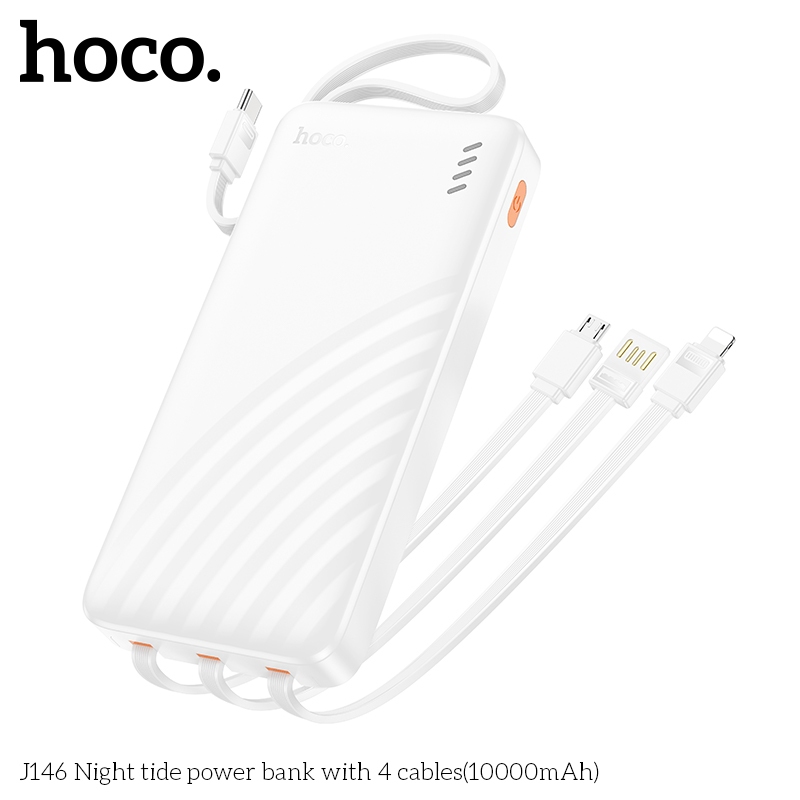 พาวเวอร์แบงค์ชาร์จเร็ว HOCO J146 J146A J146B 10000/20000/30000mAh 4สาย ...