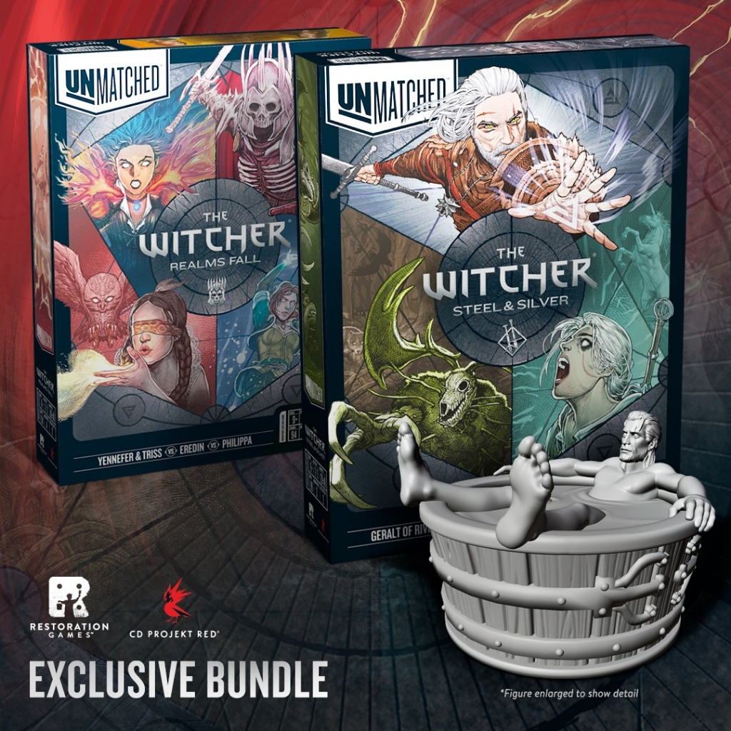 Unmatched : The Witcher Exclusive Bundle with Foil Cards [set ...