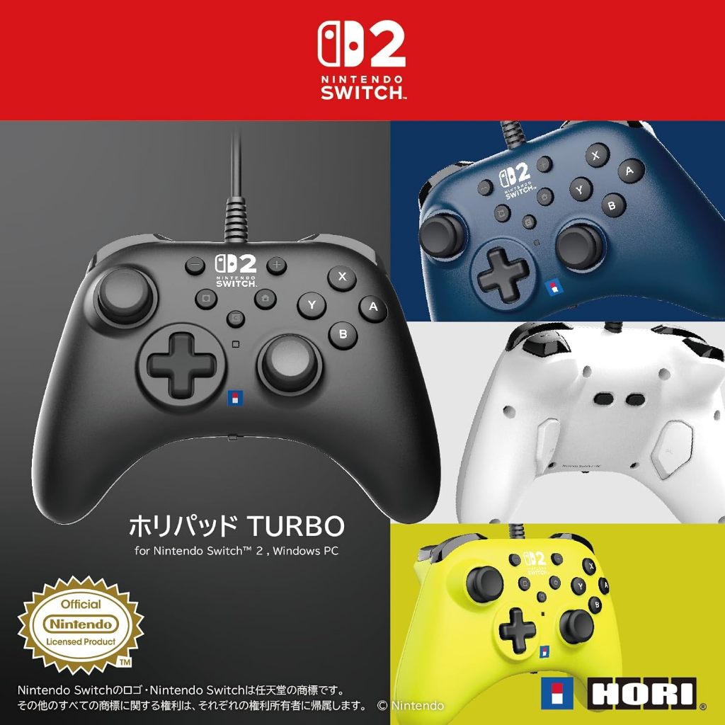 Nintendo Switch™ Wired HoriPad TURBO for Nintendo Switch (By ClaSsIC ...