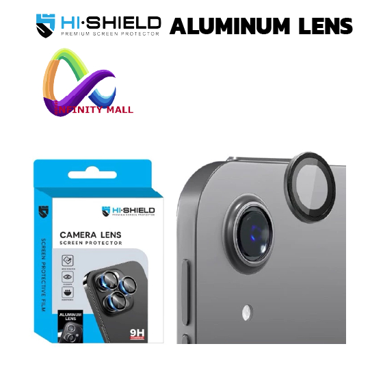 ฟิล์มเลนส์กล้อง HI SHIELD Aluminium lens สำหรับ iPad Air 7 (2025) / 6 ...