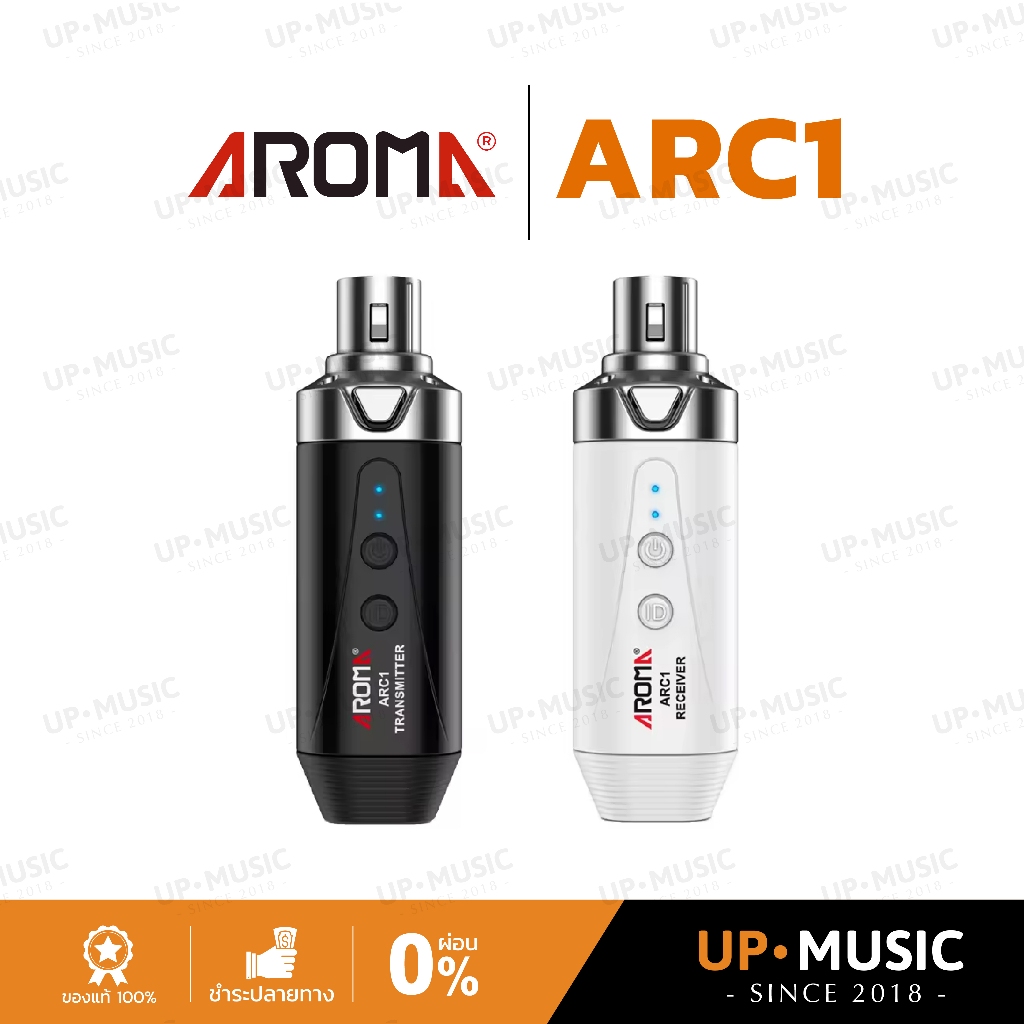 ไวร์เลสไมโครโฟน Aroma ARC1 | Shopee Thailand