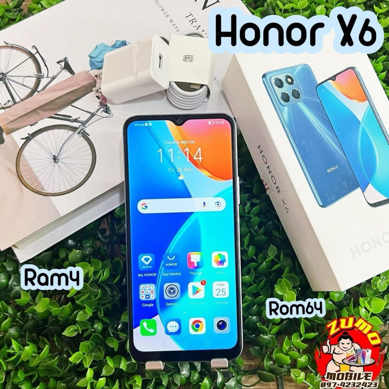Honor X6 4/64GB Box | Shopee Thailand