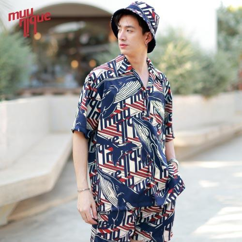 MUUNIQUE HAWAI SET รุ่น MUUKUJIRA Midnight Blue | Shopee Thailand