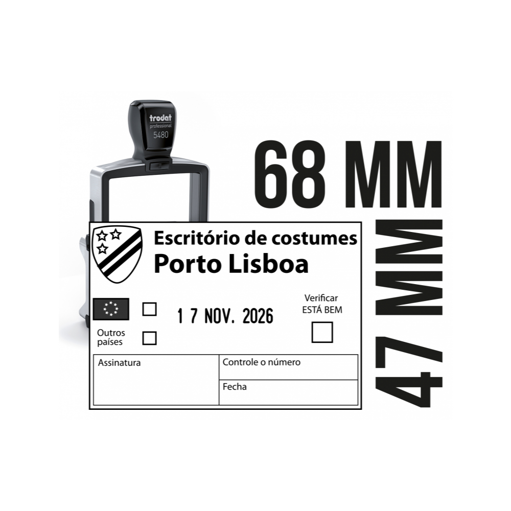 Trodat 5208 ตรายางหมึกในตัว รุ่น Professional ขนาดแป้น 68x47mm. สั่งทำได้ตามต้องการ | Shopee ...