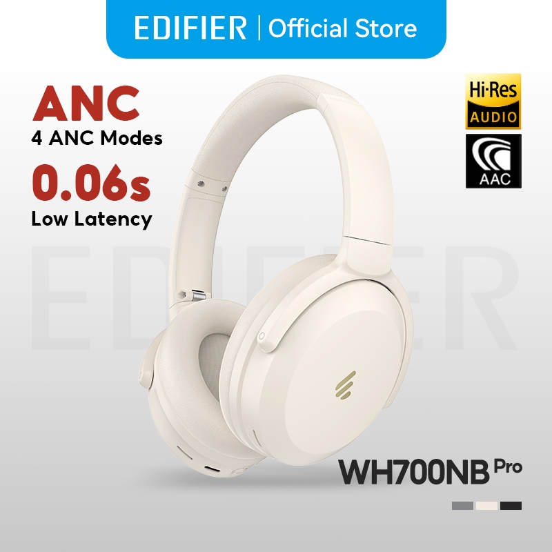 Edifier WH700NB Pro Hybrid ANC หูฟังไร้สายแบบครอบหู V5.4 -43dB เสียงชัด ...