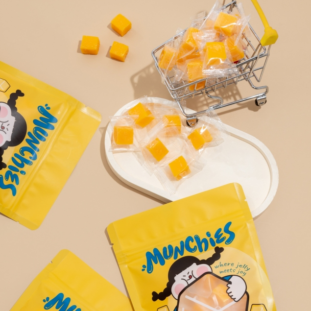 มันชี่ส์ สตอรี่ Munchies Story เยลลี่มะม่วง น้ำดอกไม้แท้ 🥭 เคี้ยวอร่อย ...