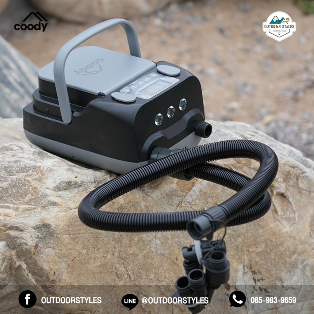 Coody Pump เครื่องสูบลมไฟฟ้า | Shopee Thailand