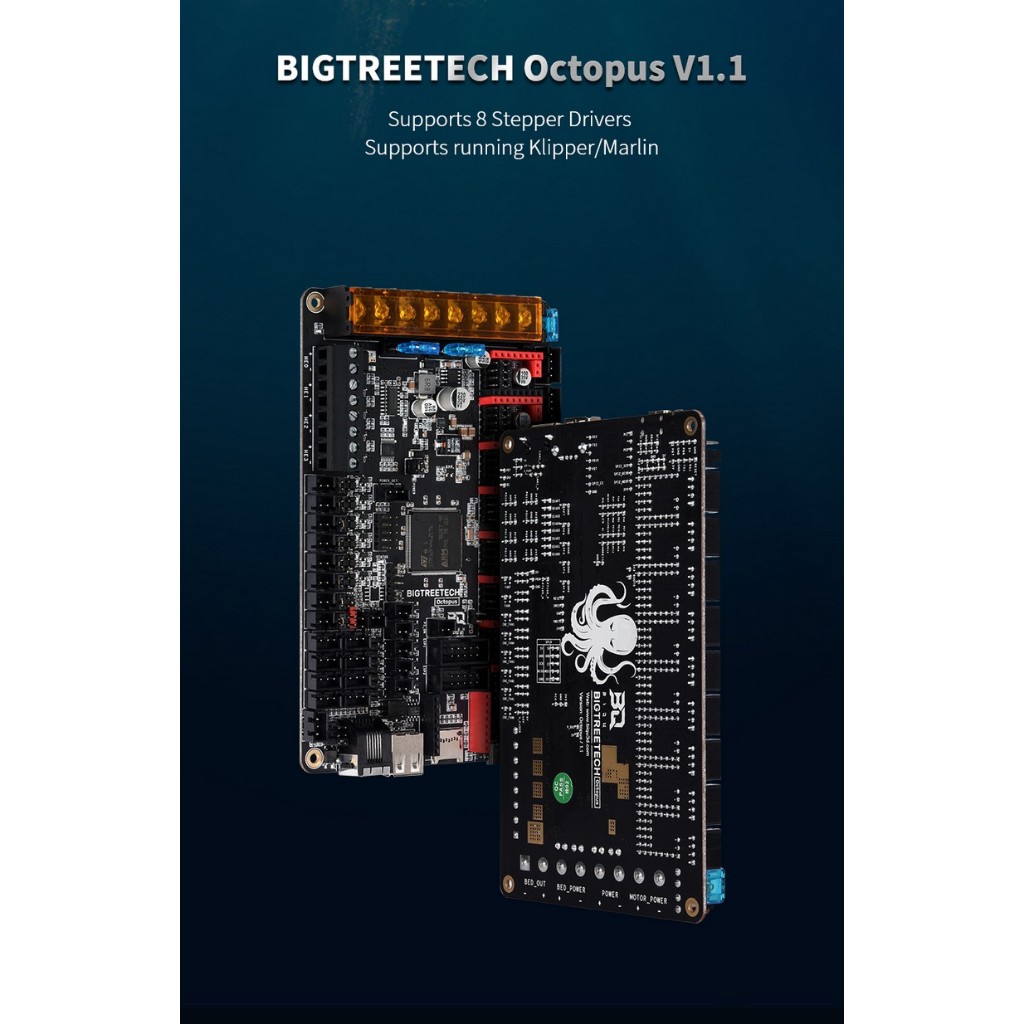 BIGTREETECH Octopus V1.1 Motherboard 32Bit Control Board 3D Printer VS ...