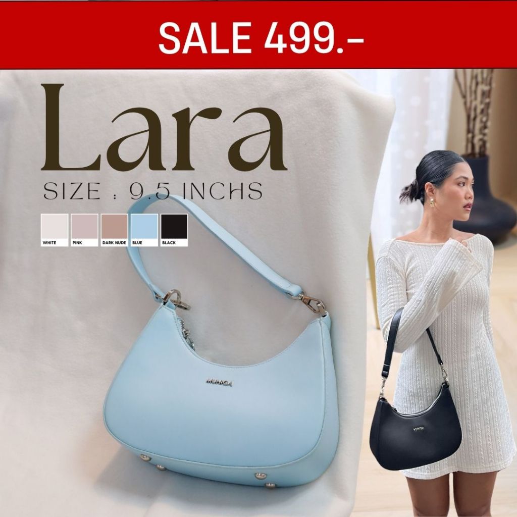 MUNIGA รุ่น "Lara" กระเป๋าสะพายข้าง ทรงพอช สำหรับผู้หญิง | Shopee Thailand