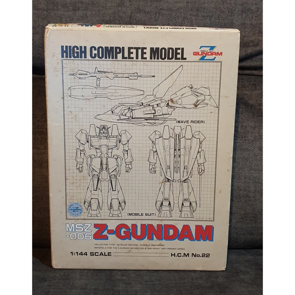 Bandai HCM High Complete Model MSZ-006 Z-GUNDAM Action Figure Made in Japan 1985 Vintage งานกัน ...