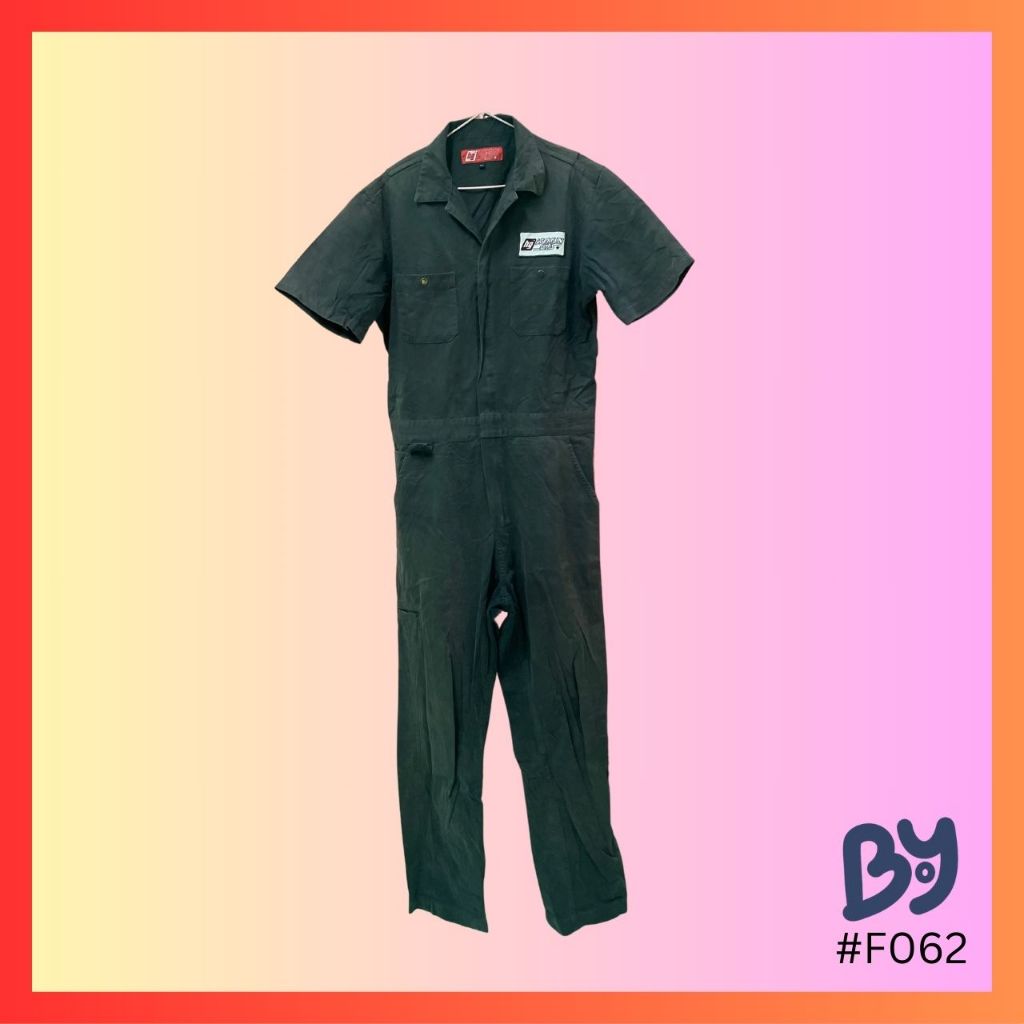 #F062/160 HUMAN GUS SIZE: L ชุดหมี ชุดช่าง | Shopee Thailand