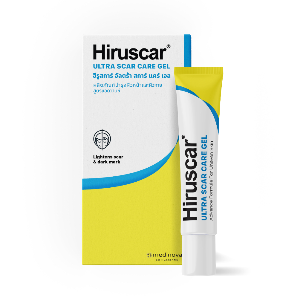 HIRUSCAR ULTRA SCAR GEL 20g ฮีรูสการ์ อัลตรา สการ์ แคร์ เจล 20กรัม ...
