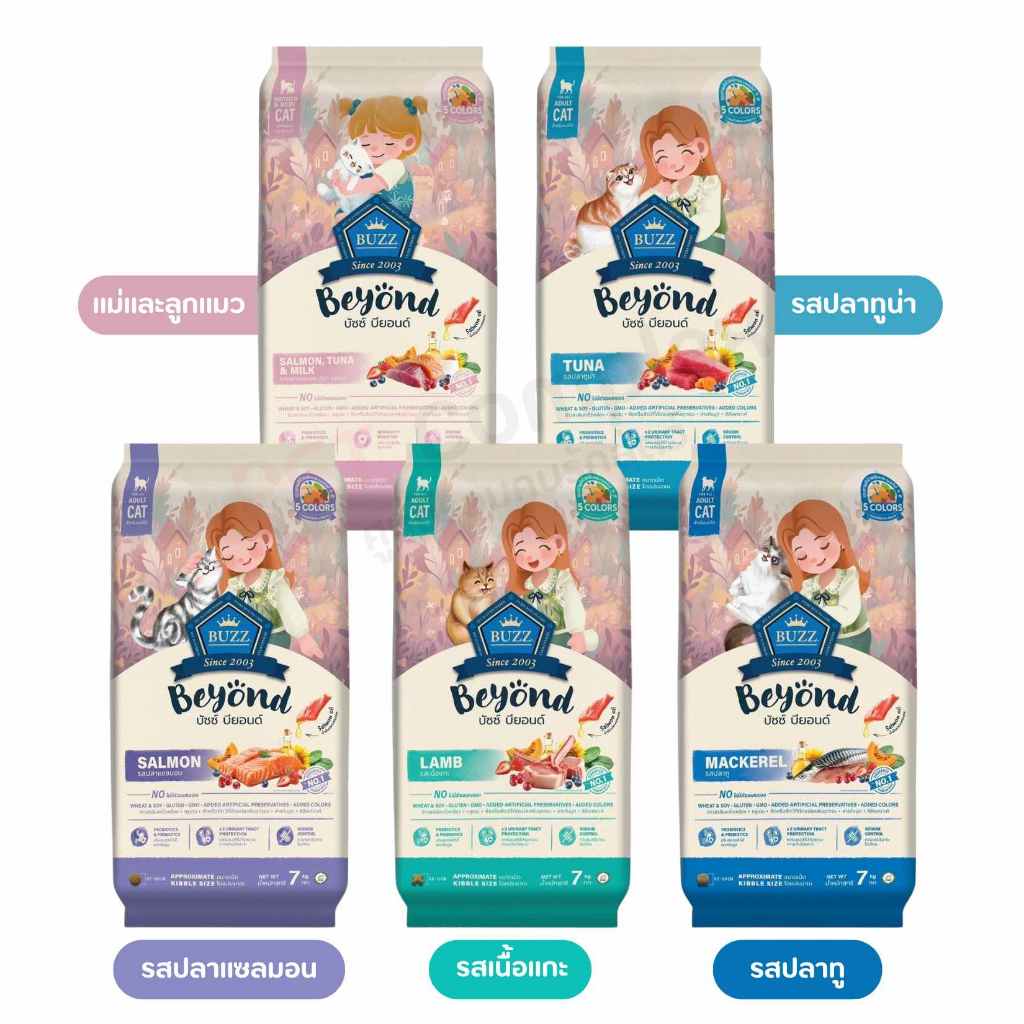 Buzz Beyond - อาหารสำหรับแมวโตทุกสายพันธุ์ 7 kg. วันหมดอายุ 09/26 | Shopee Thailand