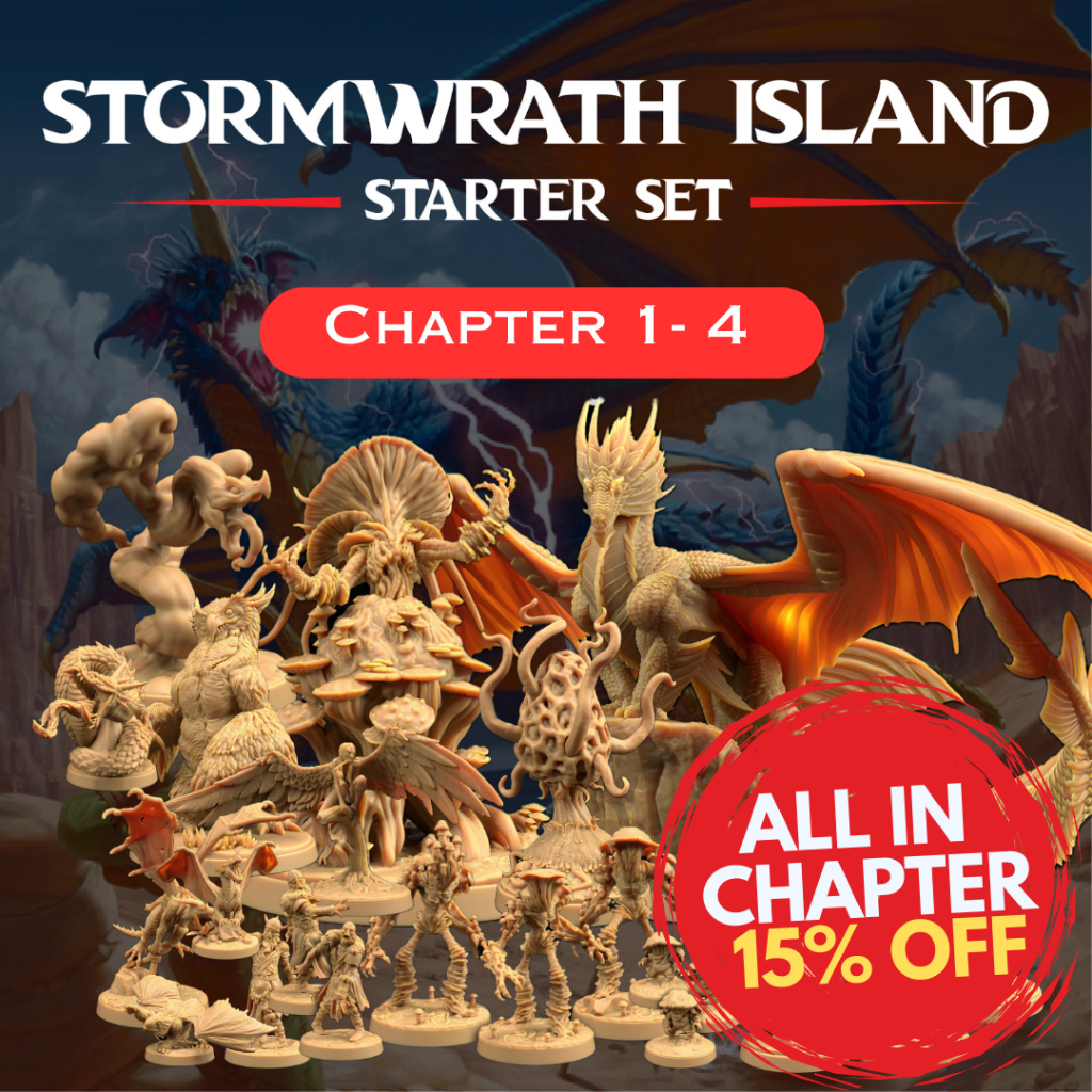 Stormwrath Island [Starter Set] - All in Chapter (15% OFF) I (งานเรซิ่น ...
