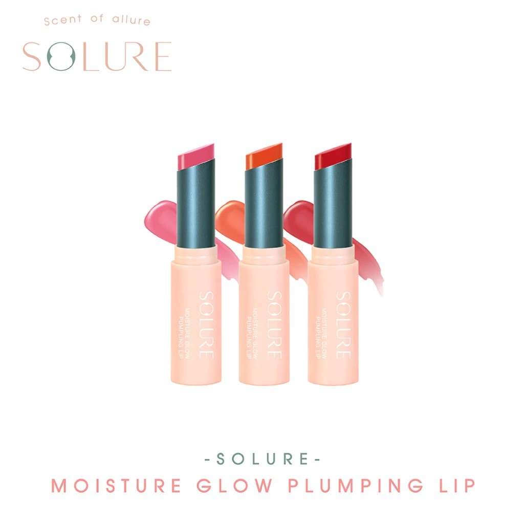 Solure โซลัวร์ มอยส์เจอร์ โกลว์ พัมพลิ้งลิป บิตเตอร์สวีท/แคนดี้ พิงค์ ...