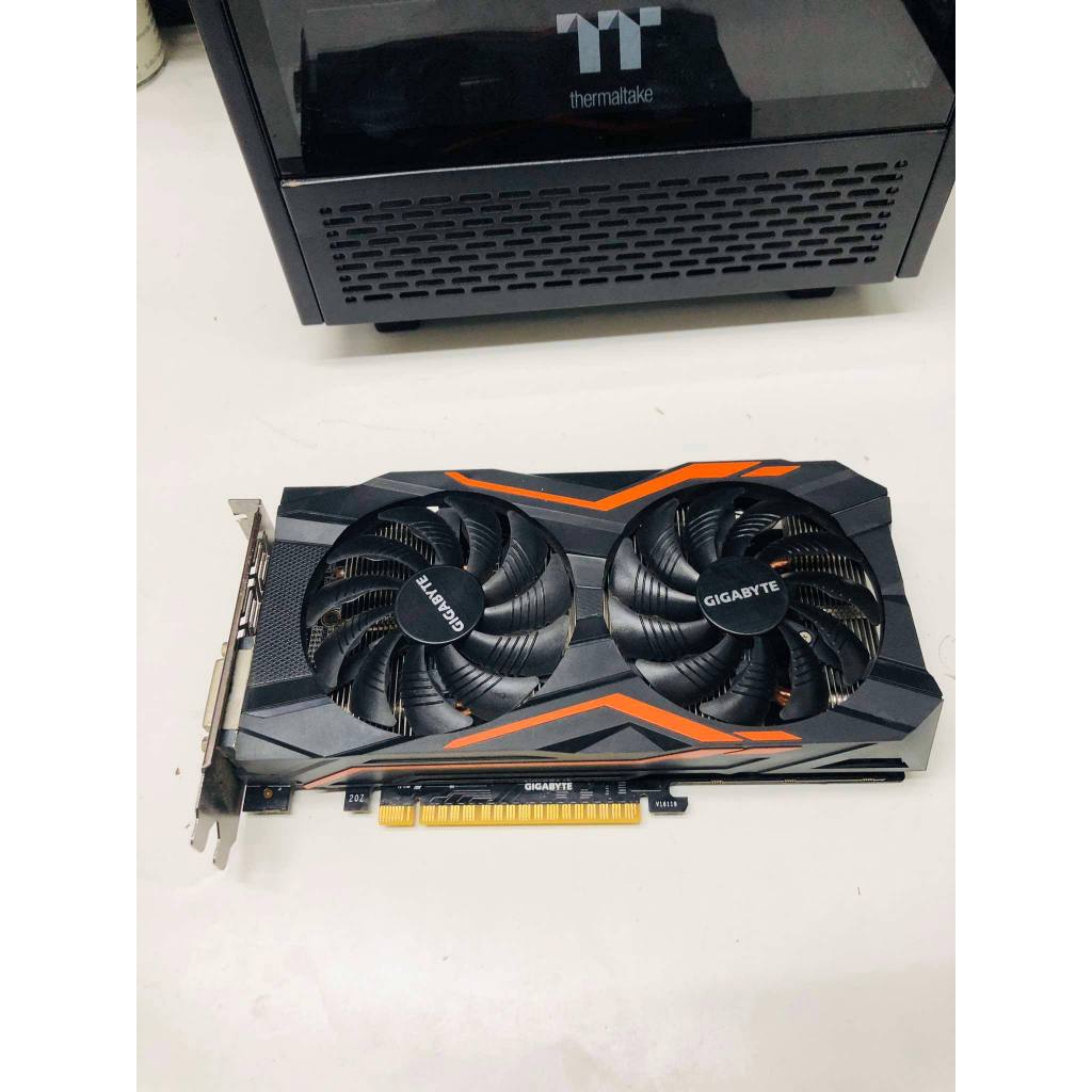 VGA GIGABYTE GeForce GTX 1050 Windforce OC 2G ต่อไฟเพิ่ม ใม่มีกล่อง ใช้ ...