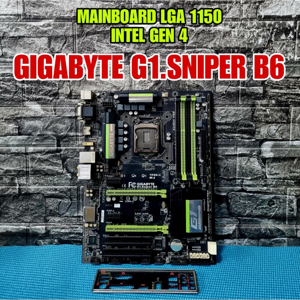 (ร้านในไทย) เมนบอร์ด 1150 รองรับ CPU INTEL GEN 4 ** มีของพร้อมส่งทันที ...