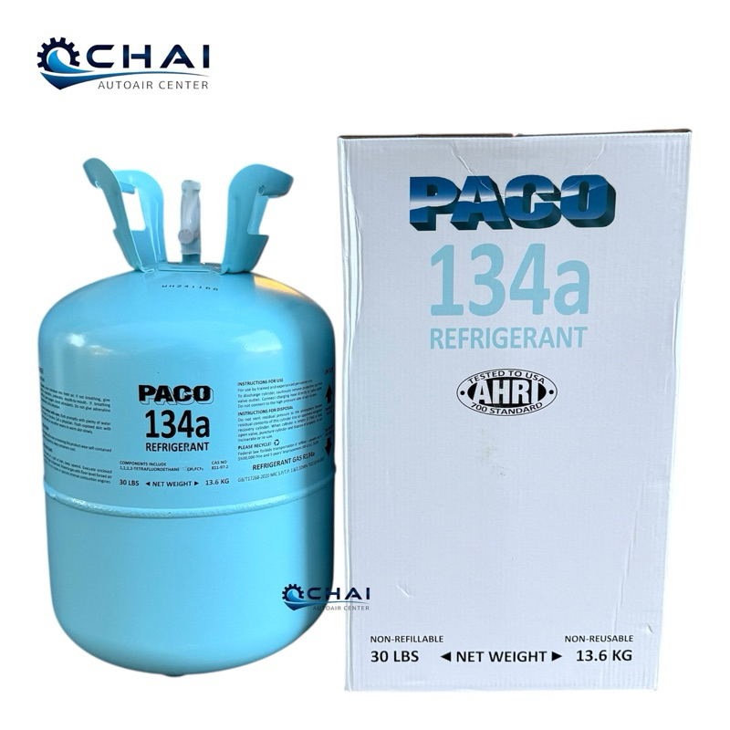 PACO R-134a 13.6kg. น้ำยาแอร์ปาโก้ R-134a 13.6kg. PACO | Shopee Thailand