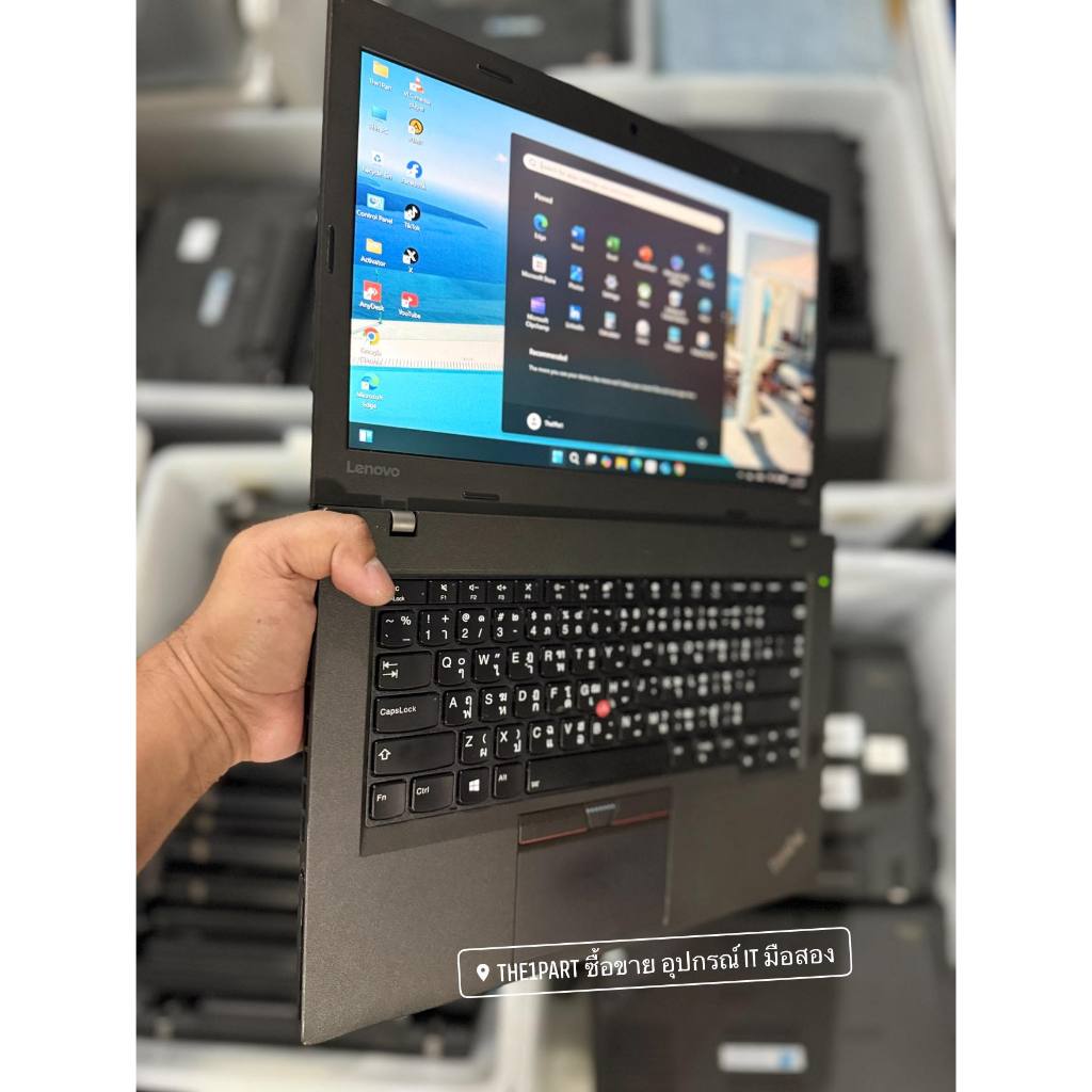 โน๊ตบุ๊ค Lenovo ThinkPad T470p | i7 RAM 16GB | SSD 256GB | คัดเกรด สภาพ ...