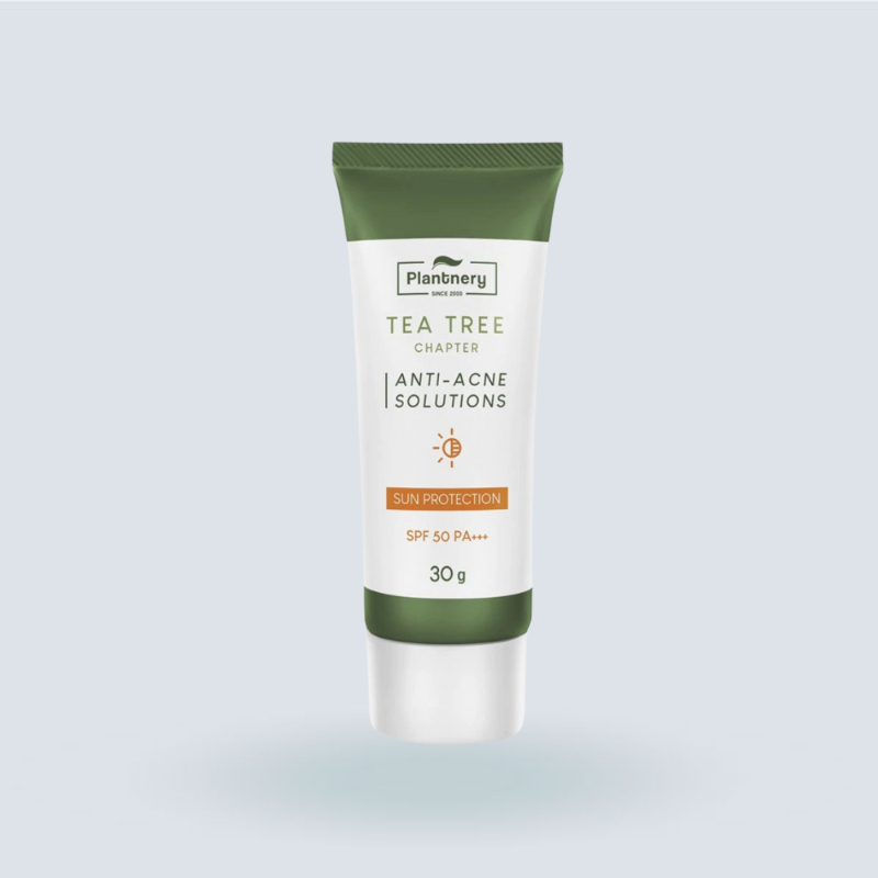Plantnery Tea Tree Sunscreen Acne Oil Control SPF 50 PA+++ (30g) แพลนท ...