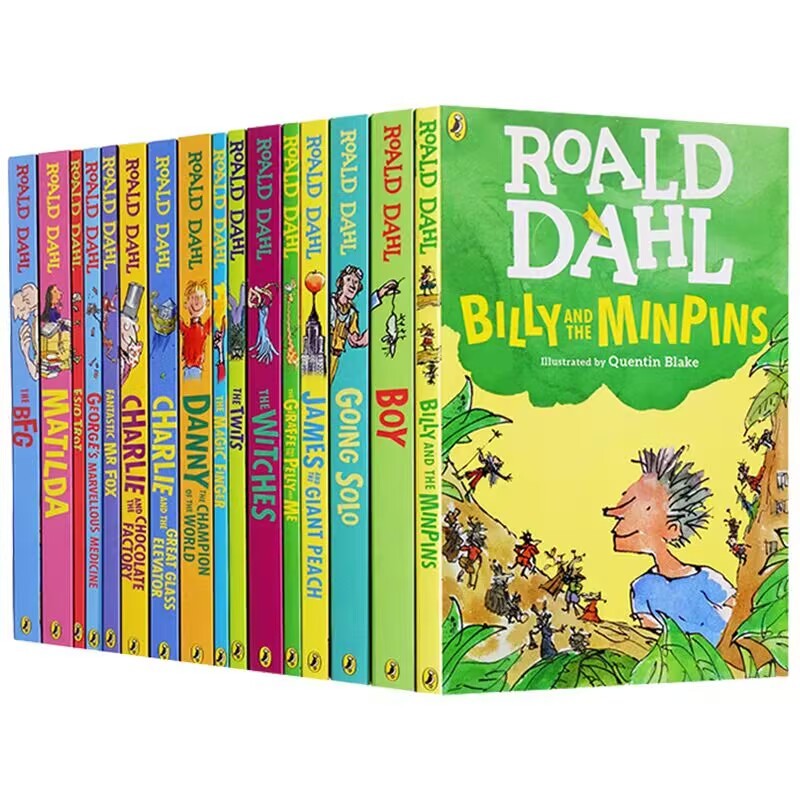 16Books Roald Dahl Collection in English kids Story reading Book ...