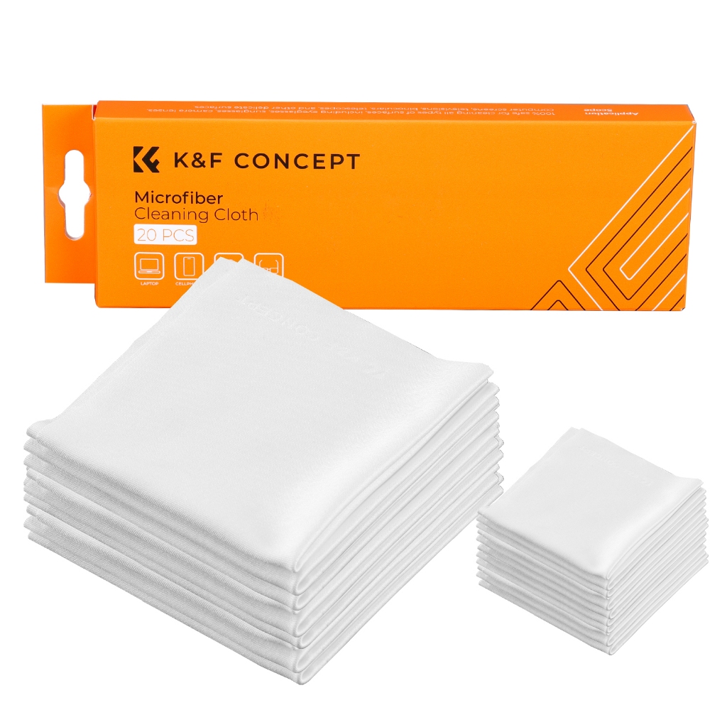 K&F CONCEPT Dust-Free Cleaning Cloth Camera Cleaning Cloth Lens ...