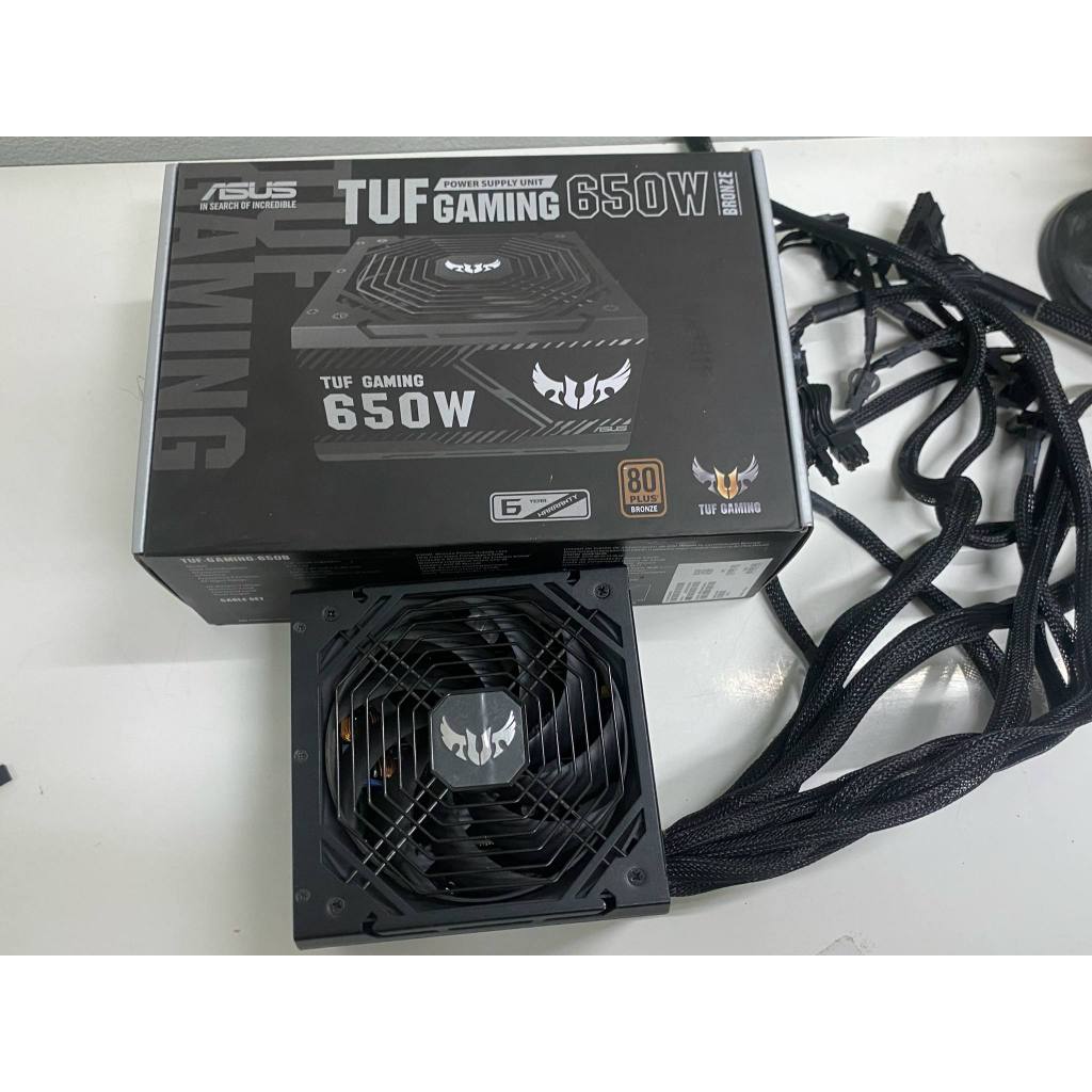 POWERSUPPLY TUF GAMING 650W ปก. ASUS 04/10/2029 | Shopee Thailand