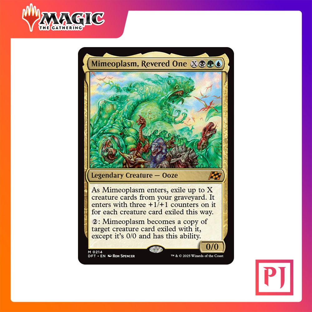 [MTG] Mimeoplasm, Revered One [DFT] [MULTI] [MYTHIC] [NORMAL] [ENG ...