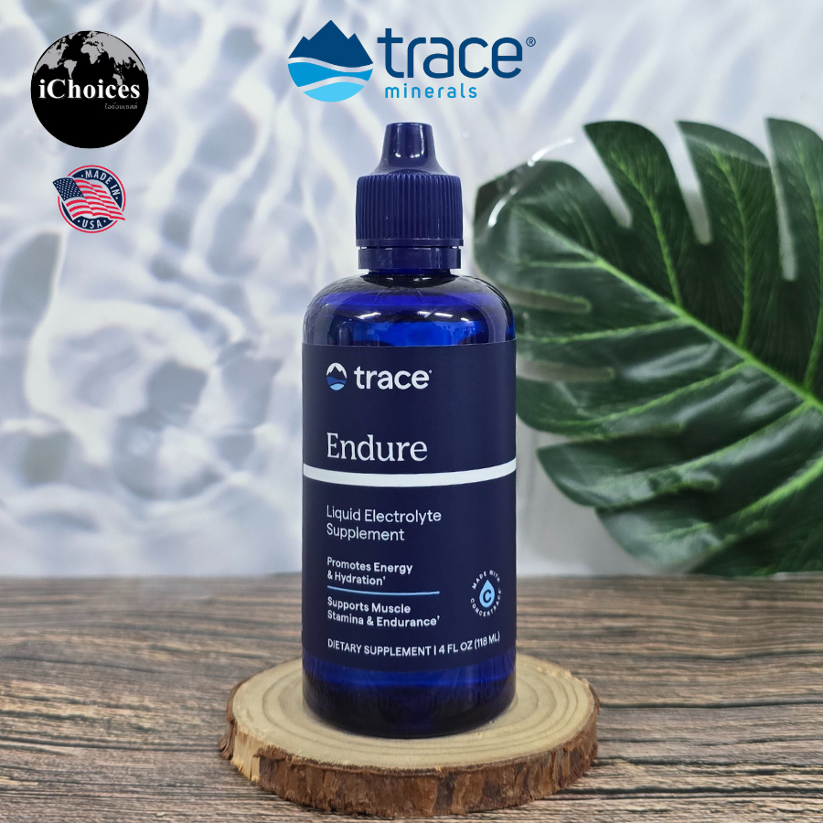 [Trace Minerals] TM Sport Endure Performance Electrolyte 118 ml อิเล็กโทรไลต์แบบน้ำ เกลือแร่ ...