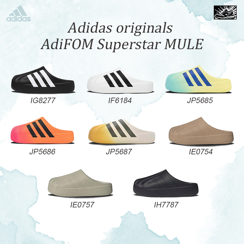 ของแท้100% Adidas originals AdiFOM Superstar MULE รองเท้ามีสายรัดรุ่น ...