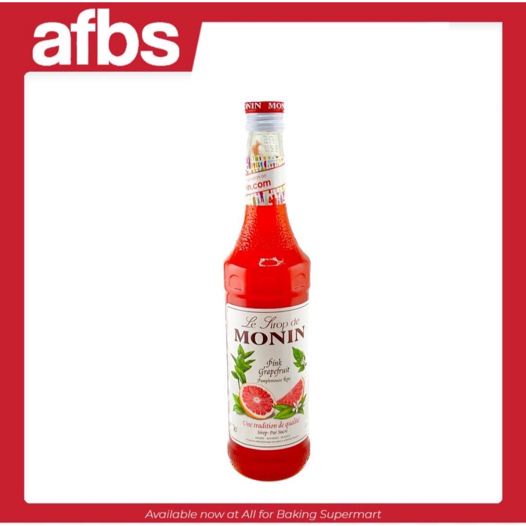 SUPERMART Monin Pink Grapefruit Syrup 700 ml. น้ำเชื่อมกลิ่นพิ้ง เกรป ...