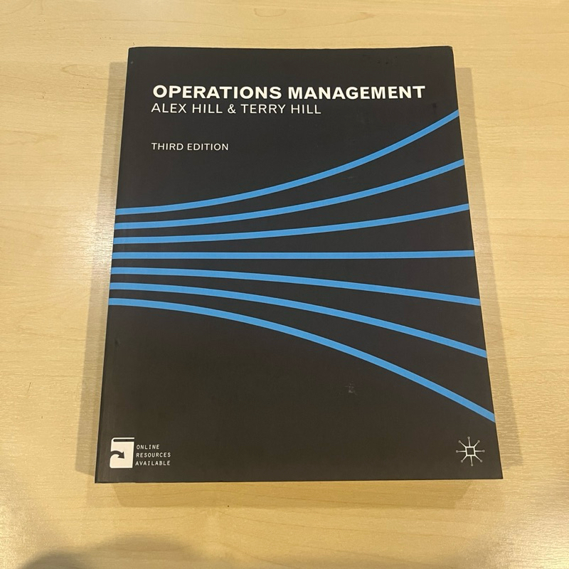 Textbook : Operations Management 3th Edition | Shopee Thailand