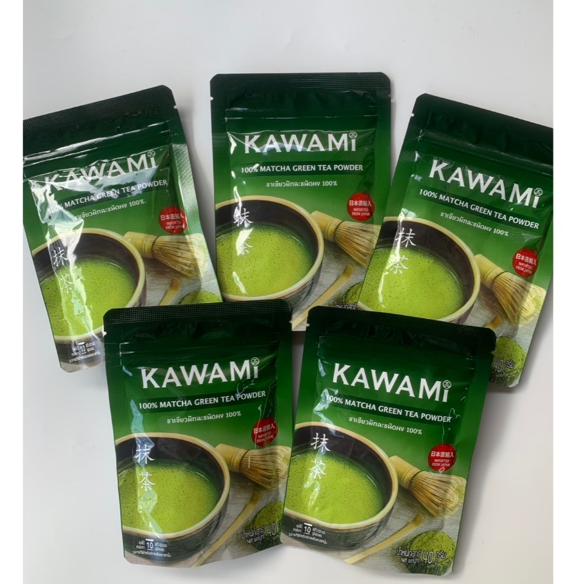 คาวามิมัทฉะ 100% (100 g / 40 g) KAWAMI 100% Matcha Powder ชาเขียว/ กรีน ...