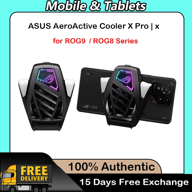 ASUS AeroActive Cooler X Pro / ASUS AeroActive Cooler X (พัดลมระบายความร้อน) ใช้งานร่วมกับ ROG 9 ...