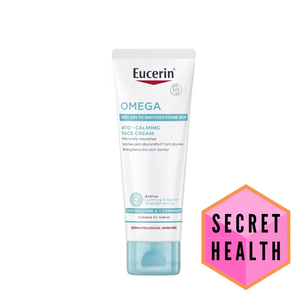 Eucerin OMEGA Soothing Cream Atopic Face (ยูเซอริน ครีมบำรุงสำหรับผิว ...