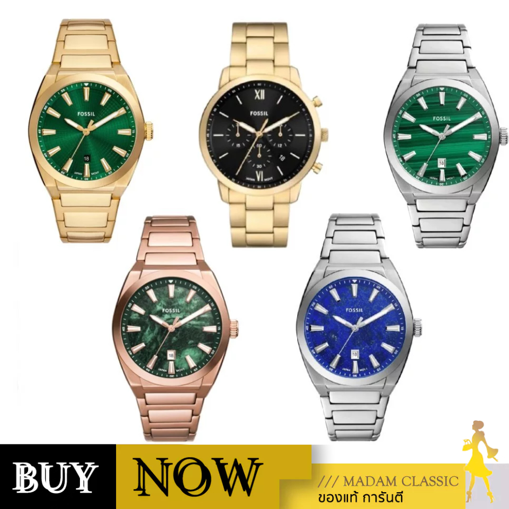 [Pre-Order จัดส่ง 7-9 วัน] นาฬิกาข้อมือผู้ชาย Fossil รุ่น FS6090 ...