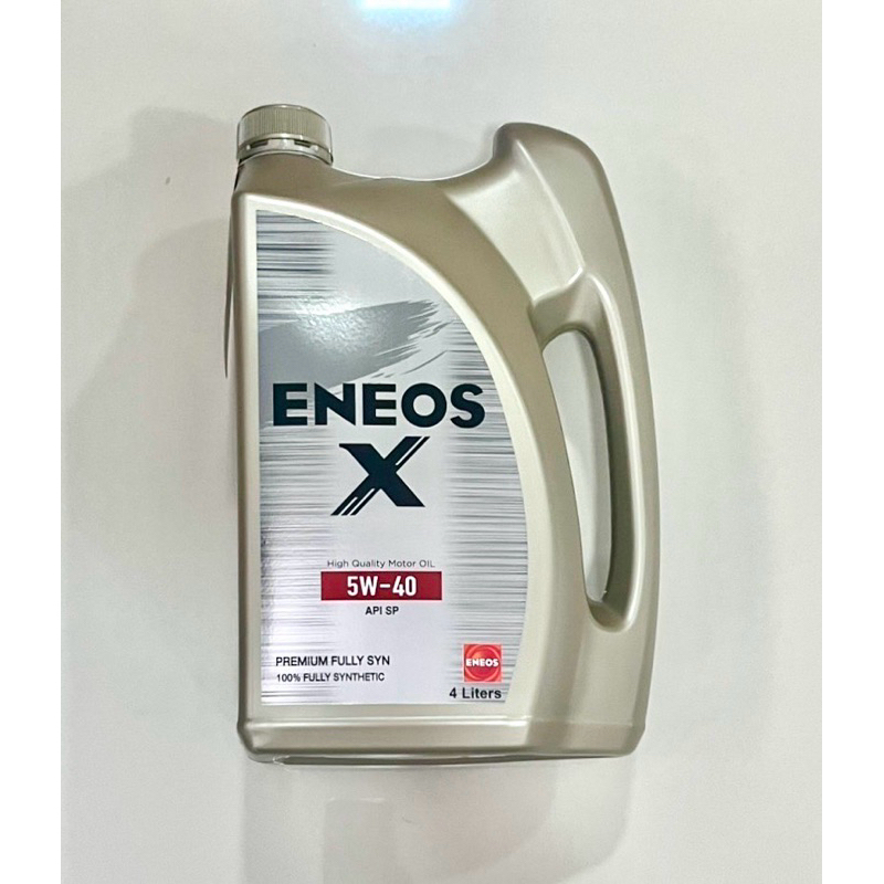 ENEOS X 5W-40 API SP PREMIUM FULLY SYNTHETIC น้ำมันเครื่องสังเคราะห์แท้ 4 ลิตร | Shopee Thailand