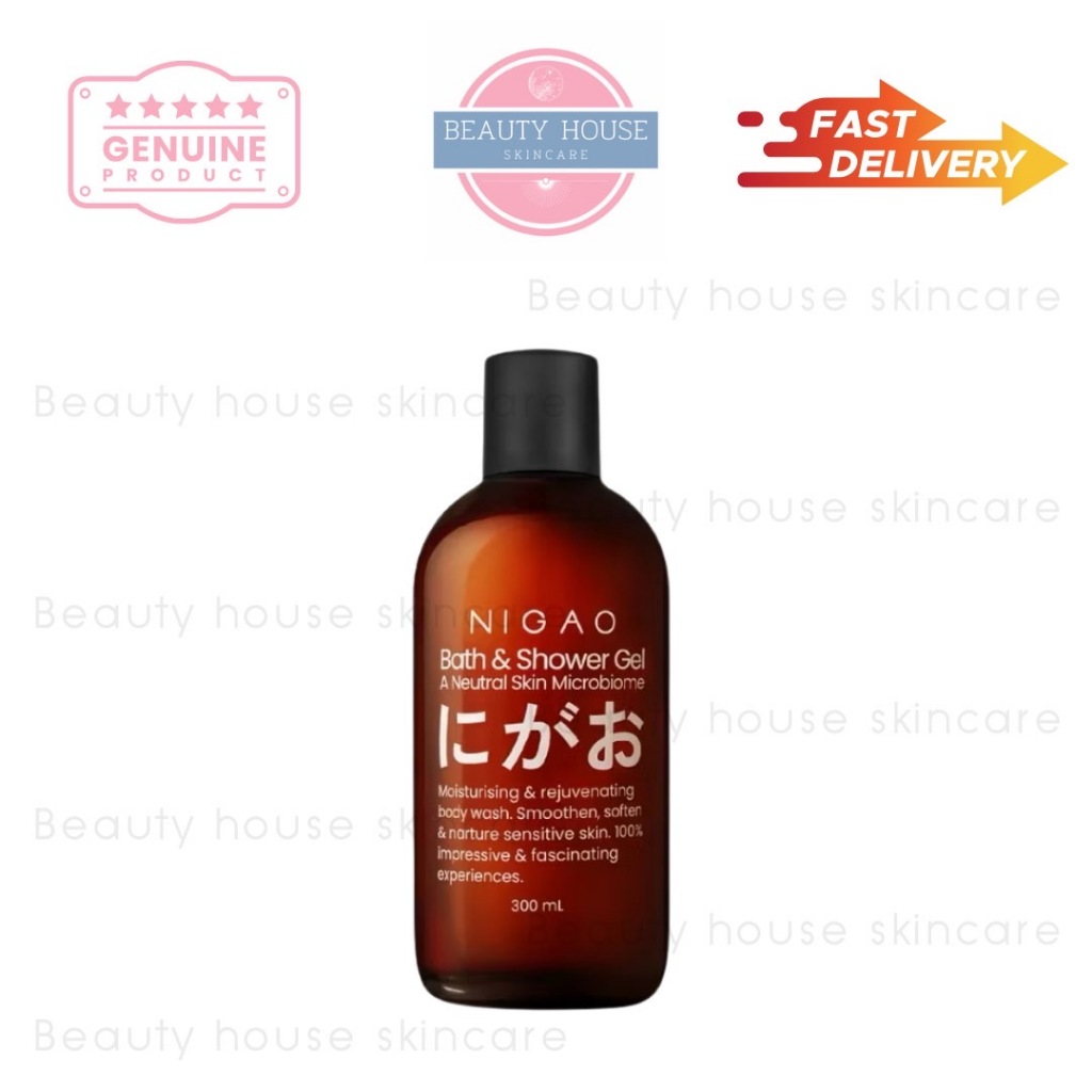 [ถูก&แท้] นิกาโอะ บาธ แอนด์ ชาวเวอร์ เจล NIGAO Bath & Shower Gel 300 mL | Shopee Thailand
