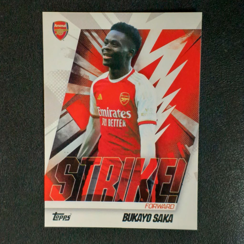 การ์ดฟุตบอล TOPPS ARSENAL FC TEAM SET 2024 SOCCER CARD | Shopee Thailand