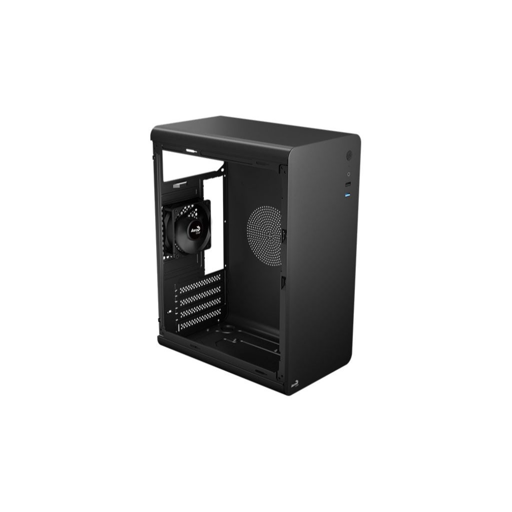 mATX CASE (NP) AEROCOOL CS-110-S-BK-V1 (Black) | Shopee Thailand