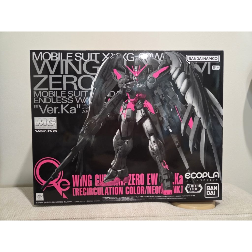 MG 1/100 Wing Gundam Zero EW Ver.Ka [Recirculation Color/Neon Pink] | Shopee Thailand