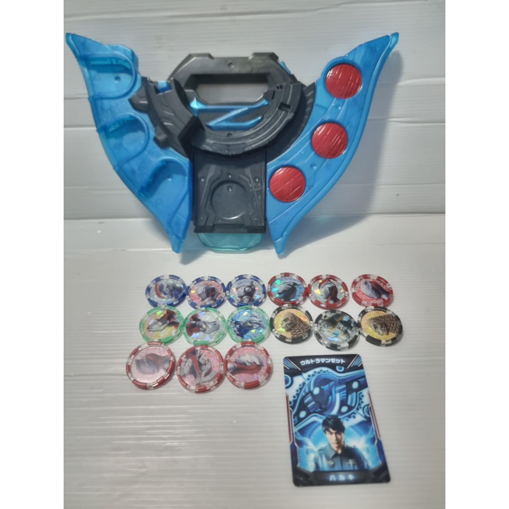 Bandai Ultraman Z Ultra Z Riser แถมเหรียญ 5 ชิ้น + การ์ดตัวละคร ...