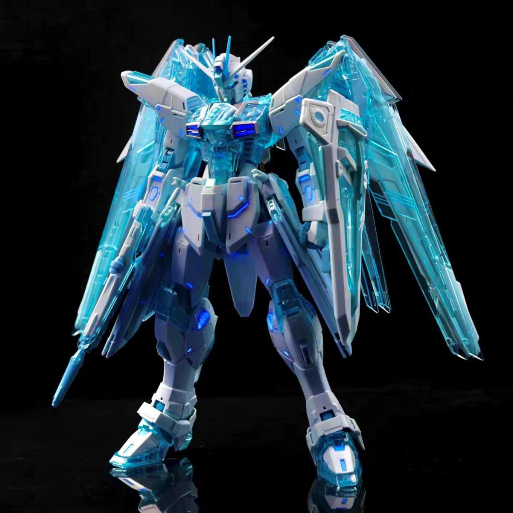 **พร้อมส่ง** [Daban] 6650 MG 1/100 Freedam 2.0 Clear Blue ver. มือ1 ...