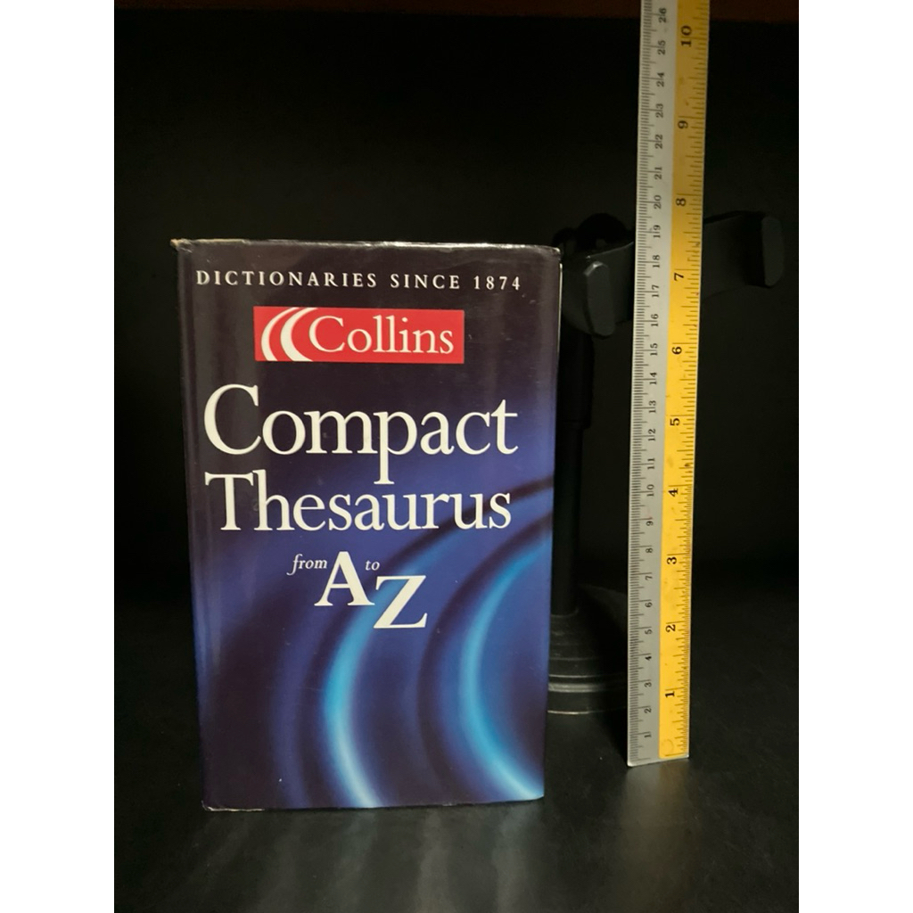 พจนานุกรมมือสอง Used | Collins Compact Thesaurus from A to Z dictionary ...