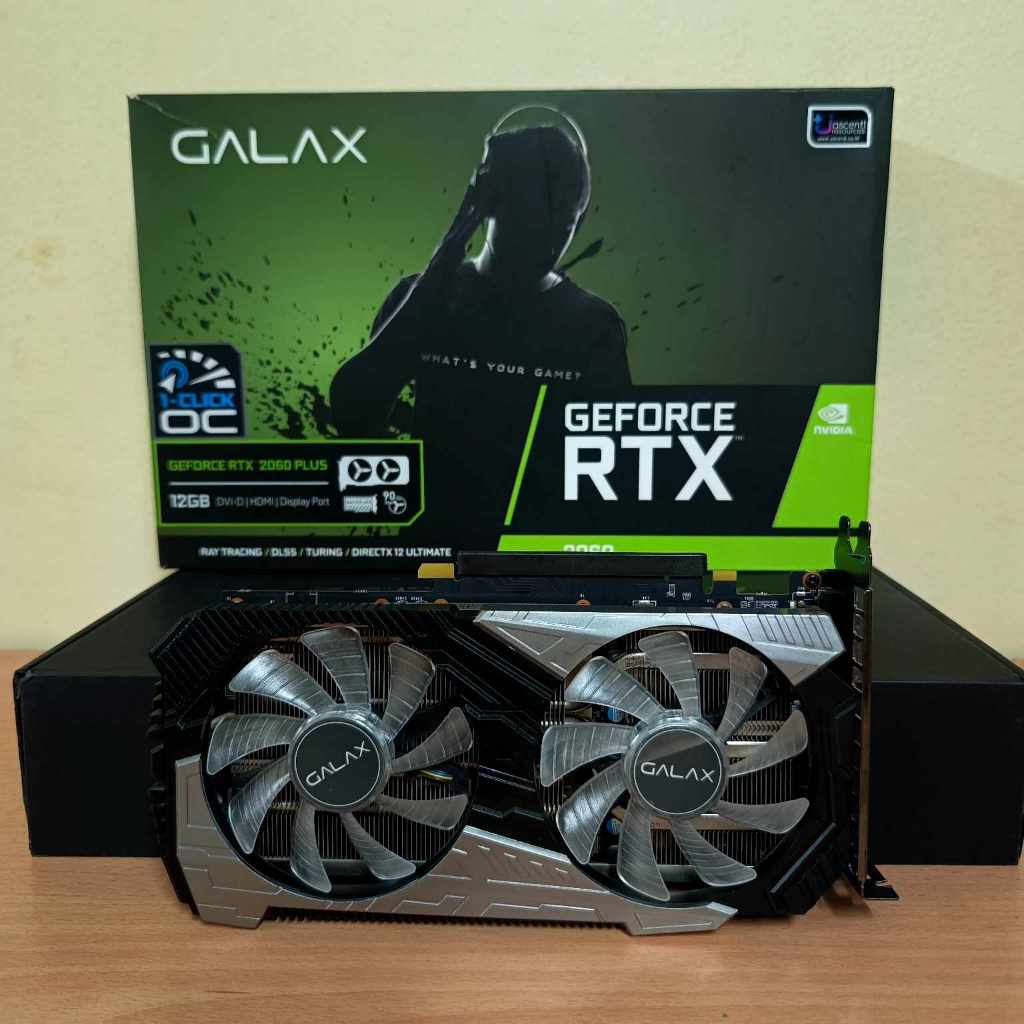 RTX 2060 12GB GALAX PLUS 1-CLICK OC GDDR6 | Shopee Thailand