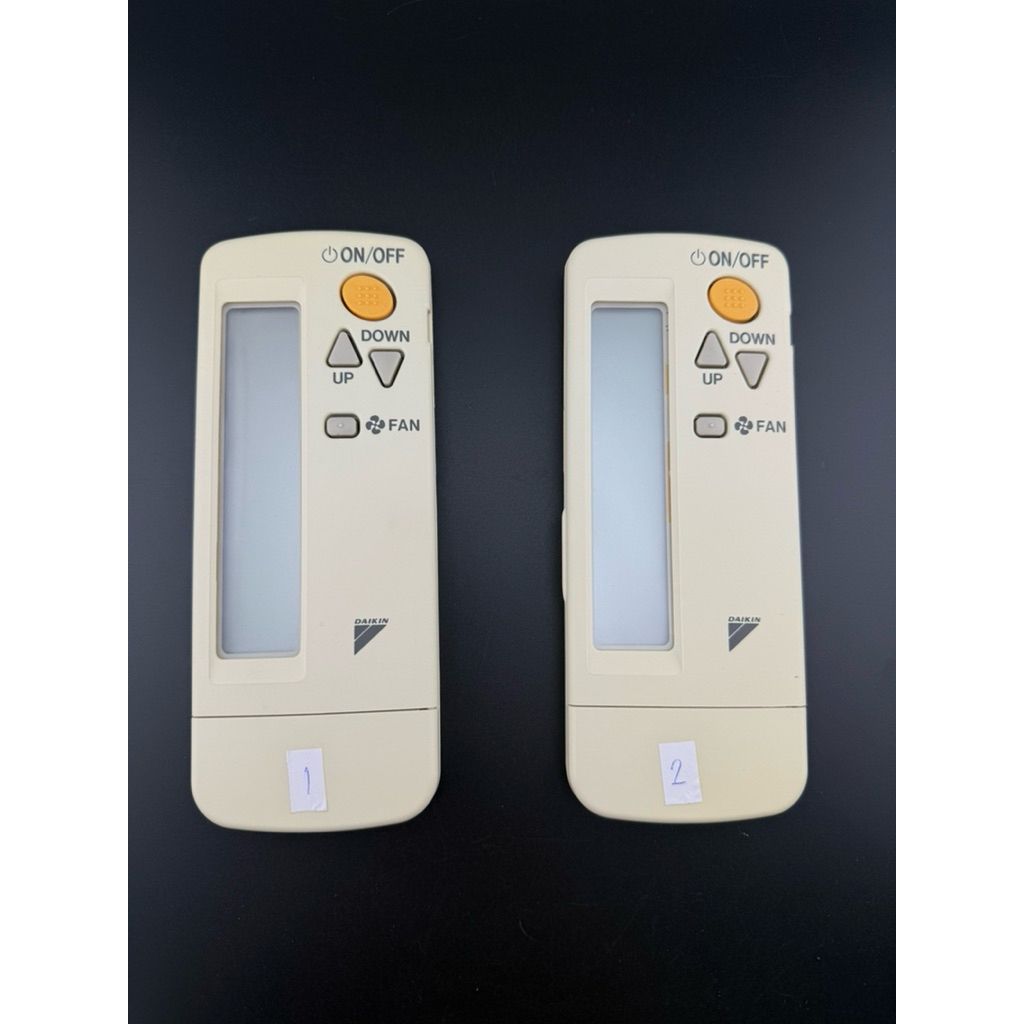 รีโมทแอร์Daikinแท้ BRC4C161 ของใหม่เก่าเก็บ ไม่ผ่านการใช้งาน กรอบเหลือง ...